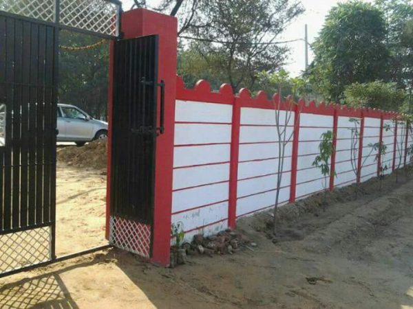 Plot Boundary Wall - Om Infra